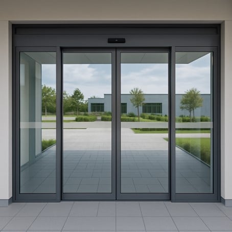 Automatic sliding doors | TM Plast
